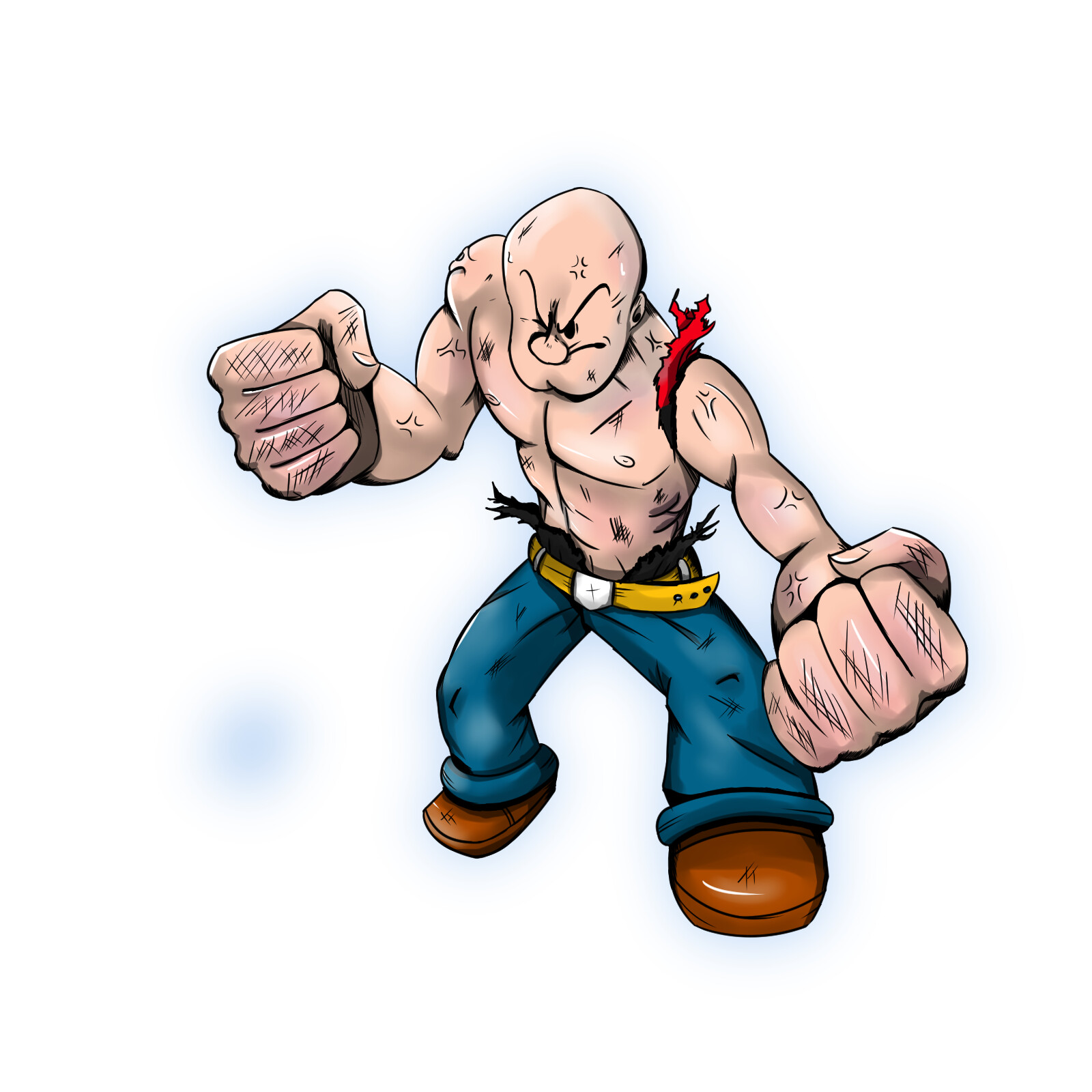 Caio AD - Popeye Fanart