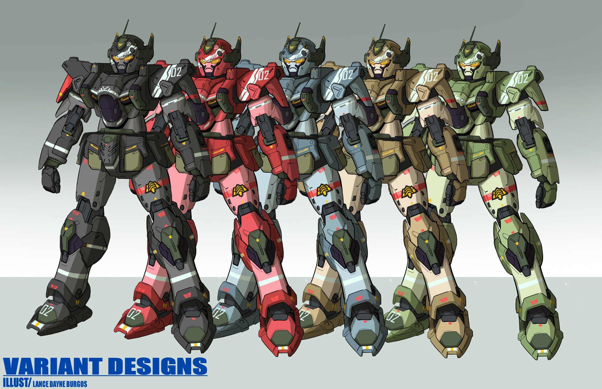 ArtStation - Mech Design