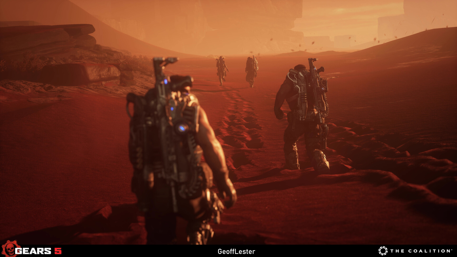 Geoff Lester - Gears 5 Sand / Snow Deformation