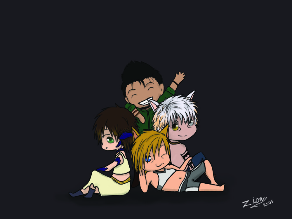 ArtStation - FF14 characters