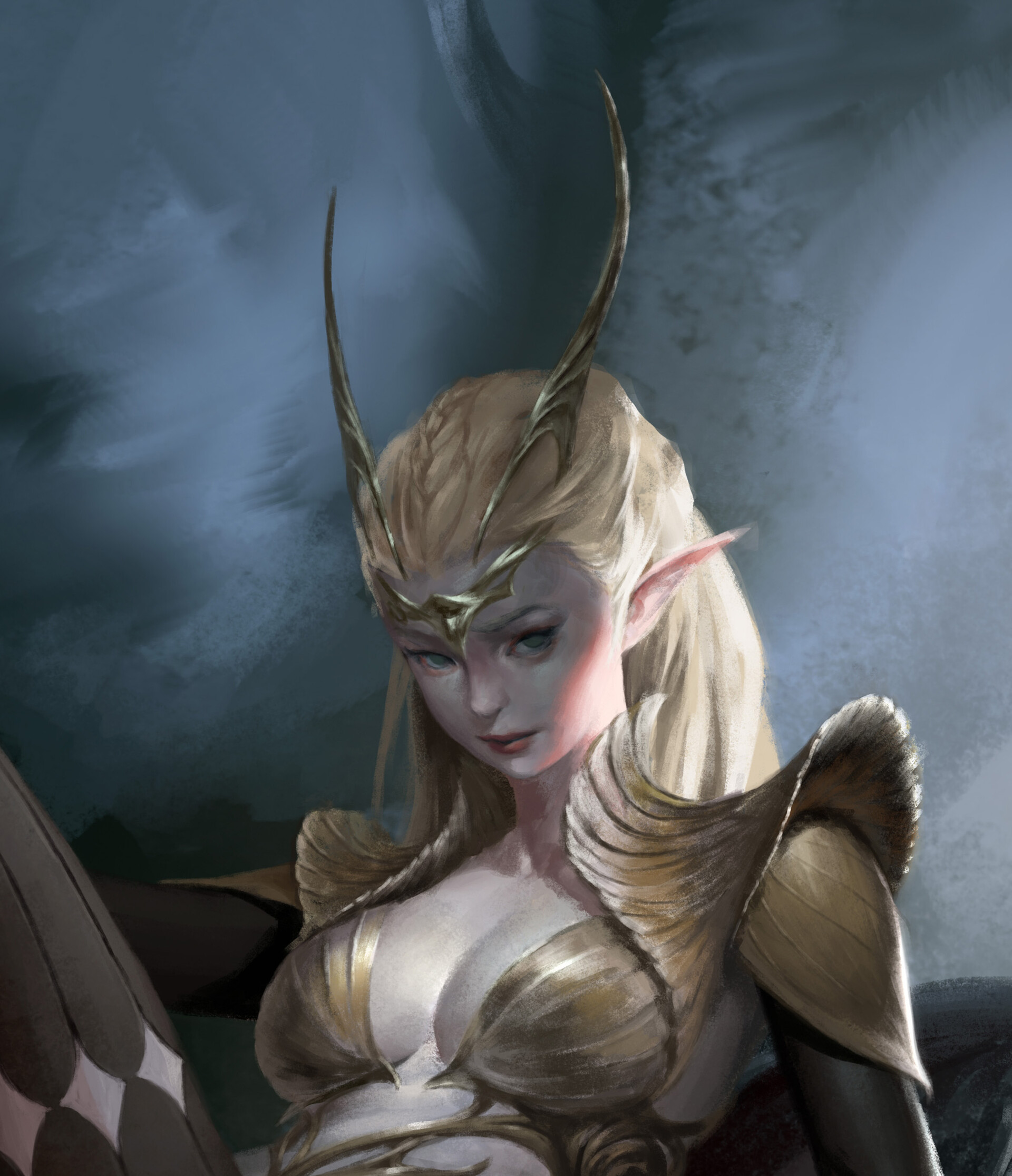 ArtStation - elf queen