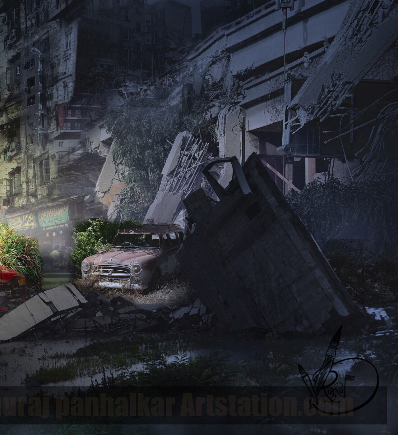 Broken City Background