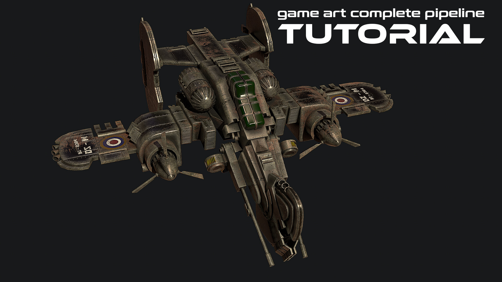 ArtStation - 3D Video Game Asset Modelling & Texturing Tutorial ...