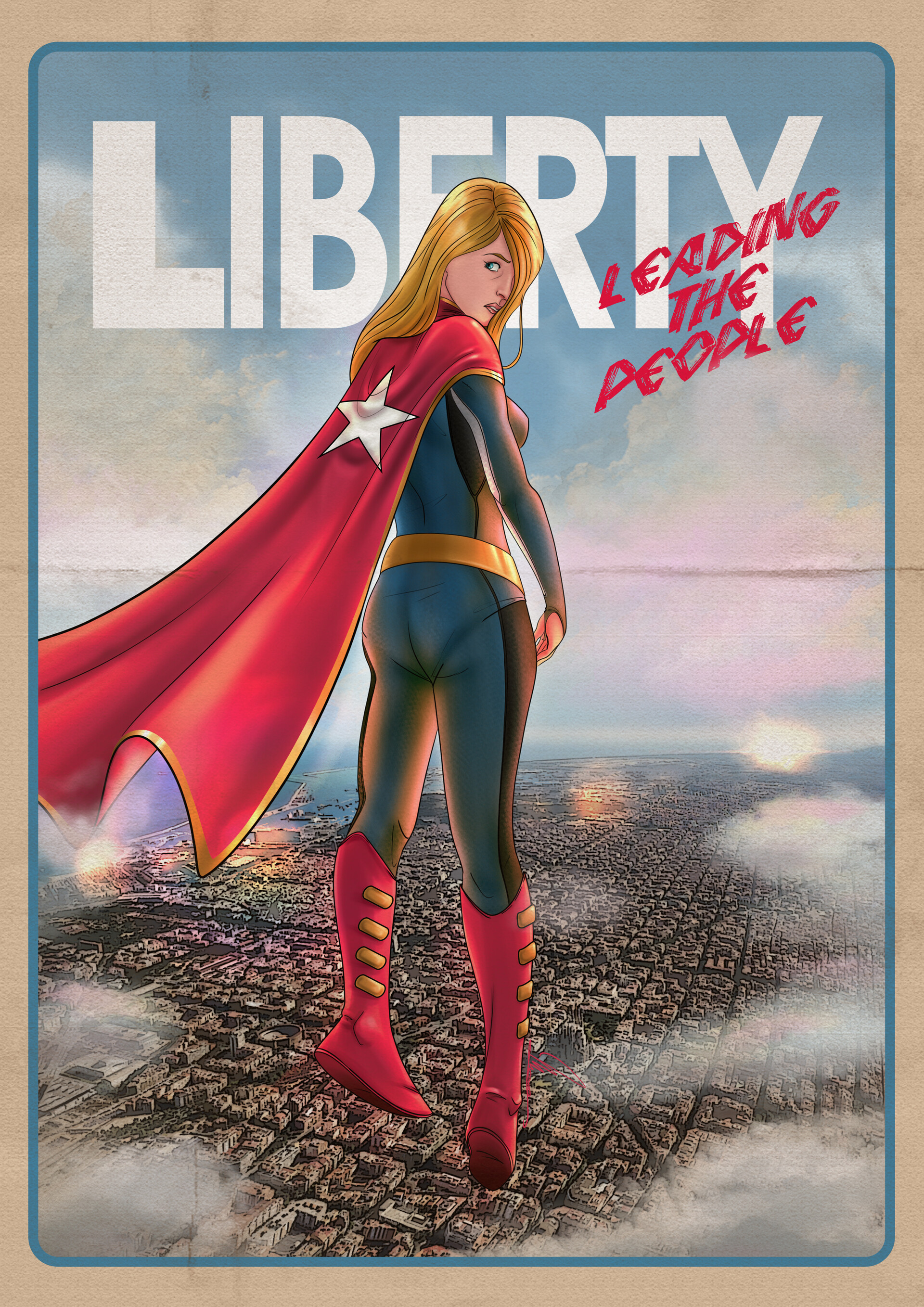 ArtStation - Liberty Leading the People