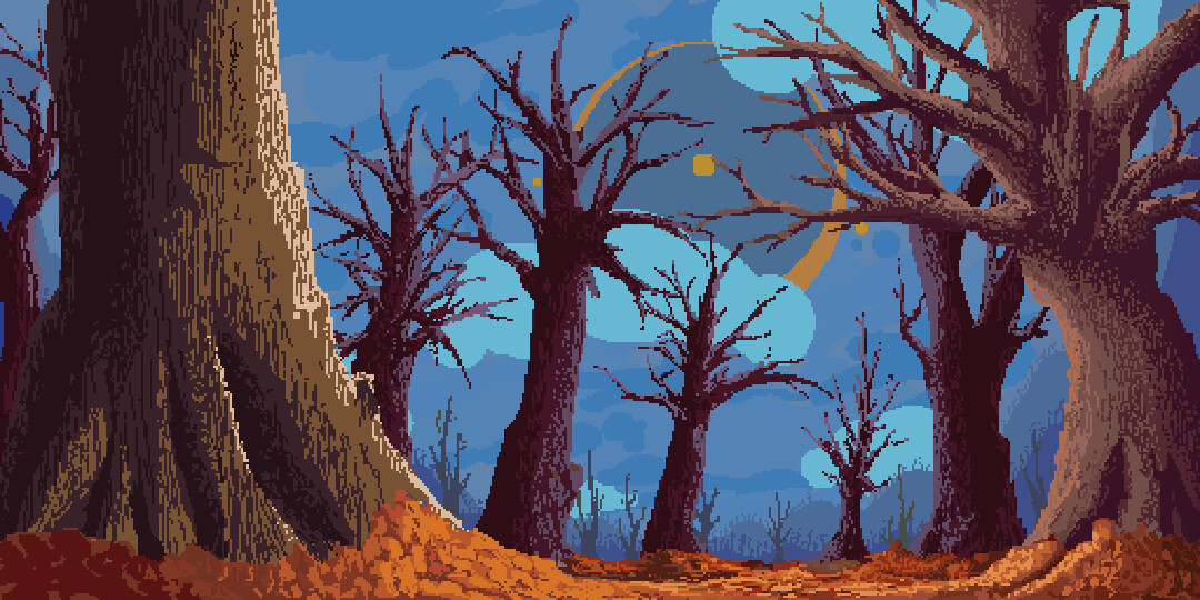 ArtStation - Autumn - Pixel art animation