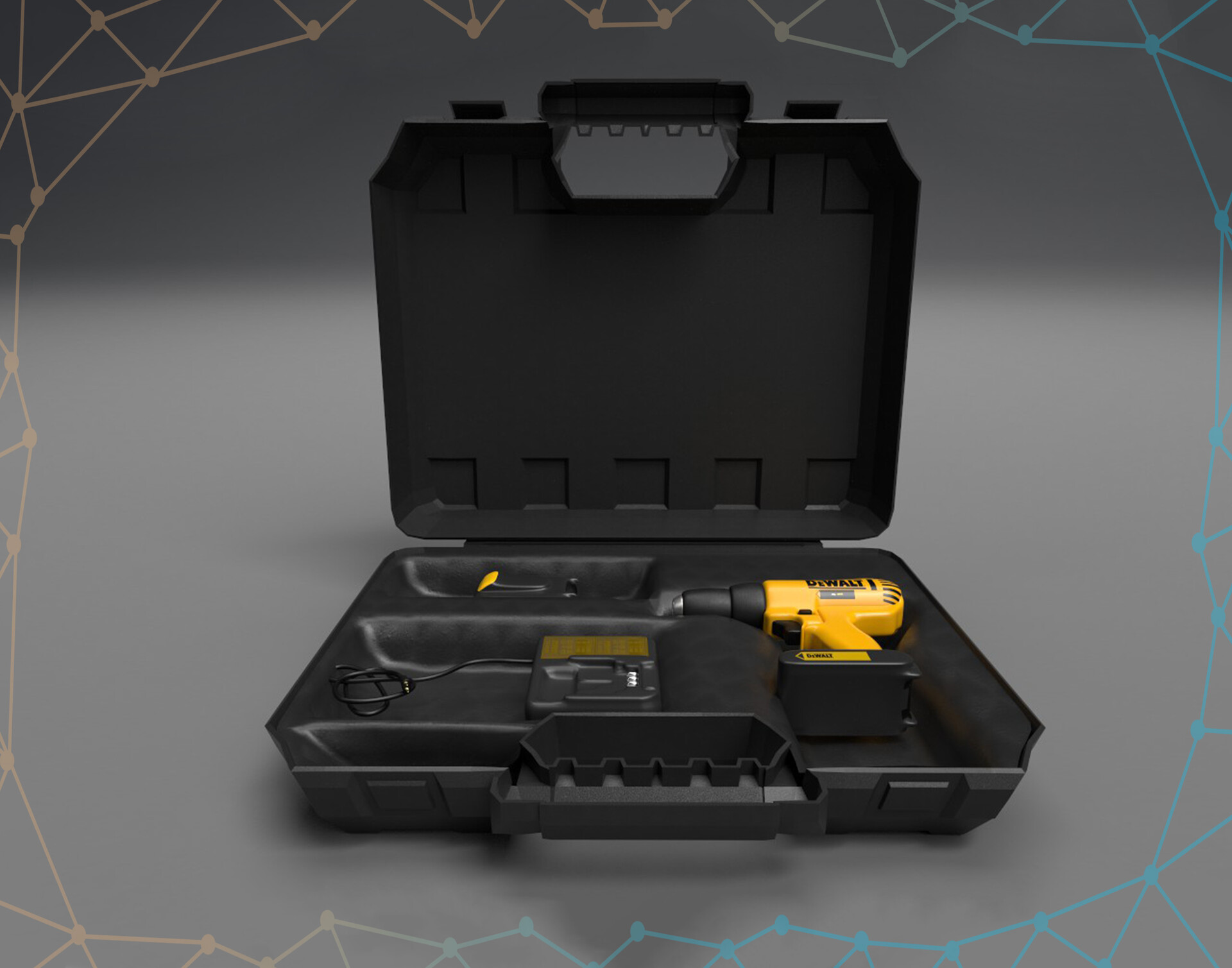 ArtStation - Dewalt Drill