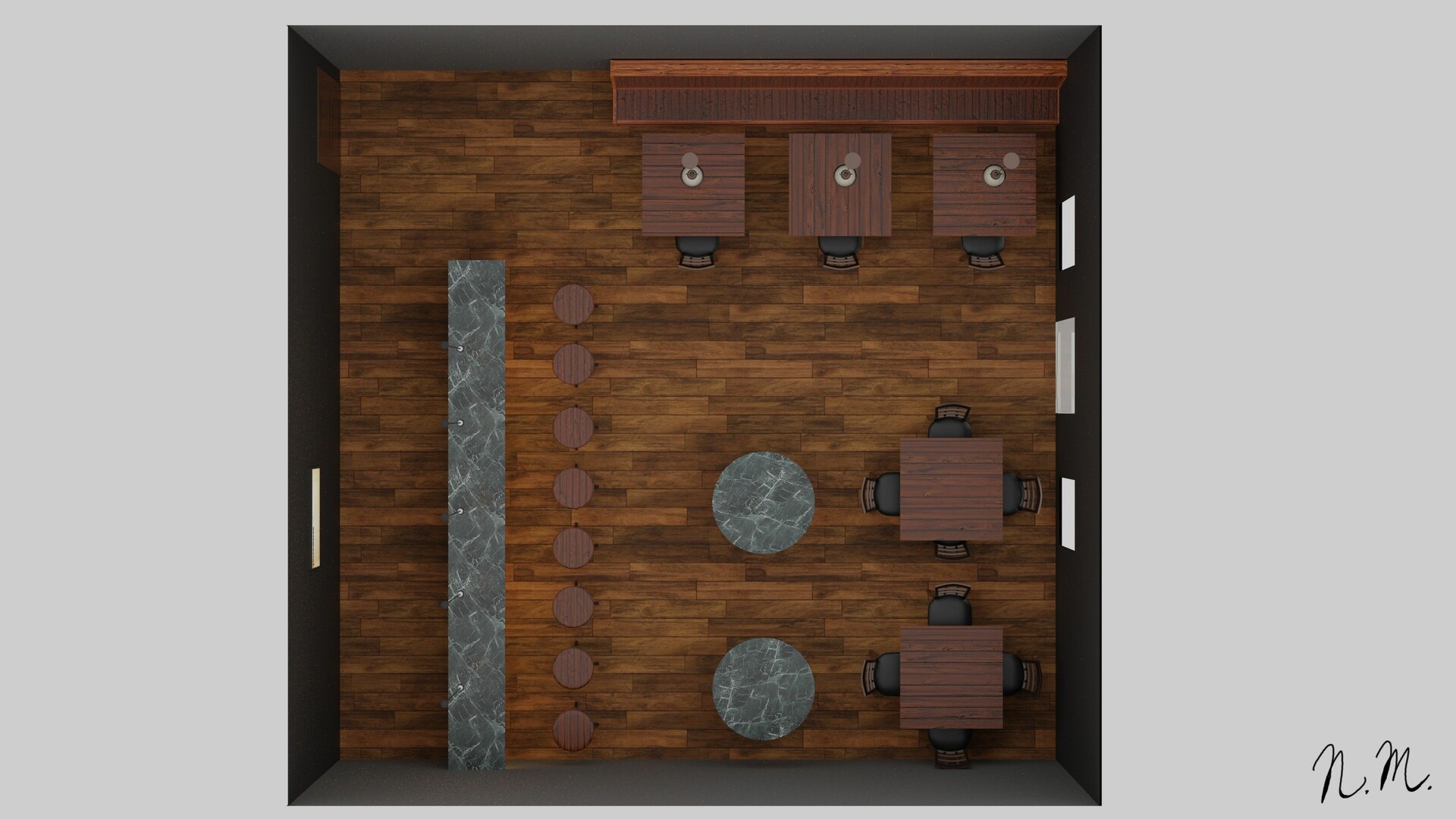 ArtStation - Aerial Perspective Bar