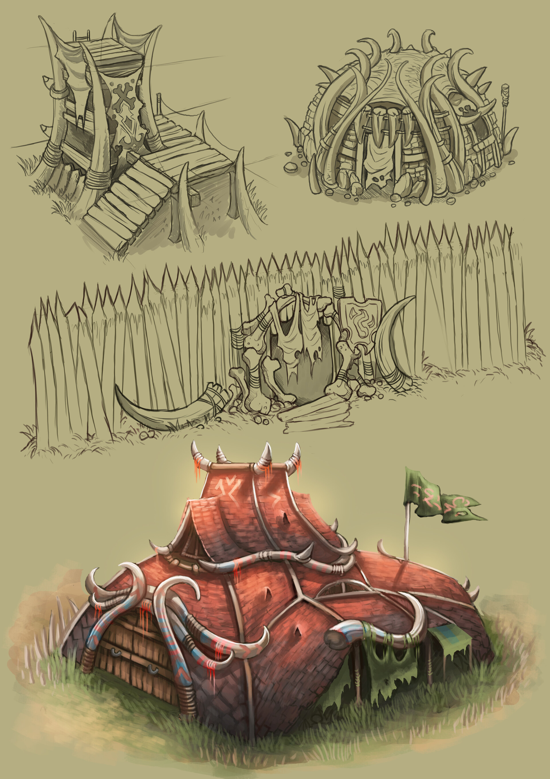 ArtStation - Architecture orc