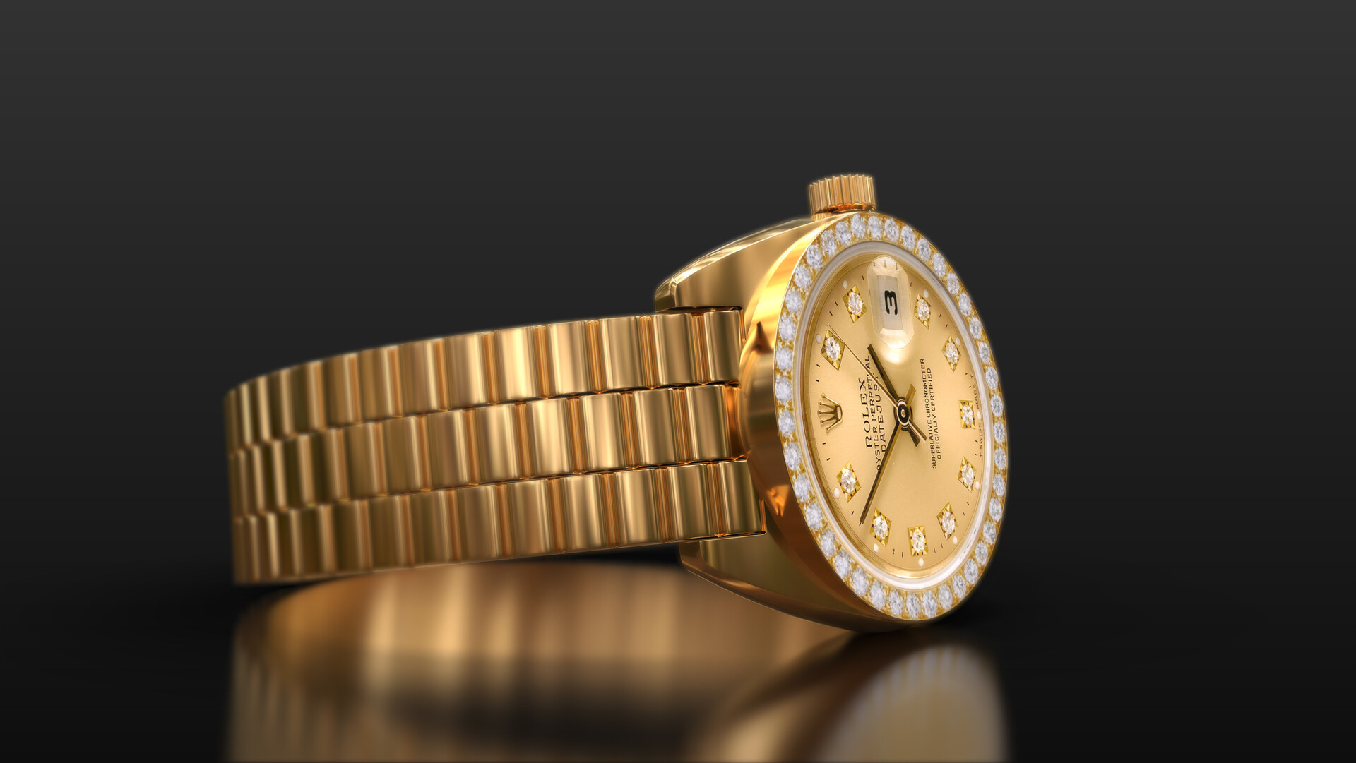 ArtStation - Golden Hand Watch