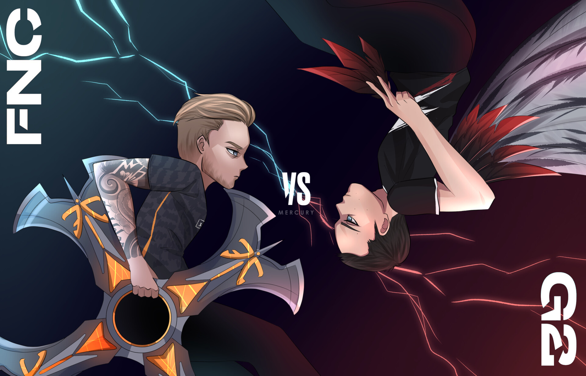 ArtStation - LEC: Fnatic vs G2