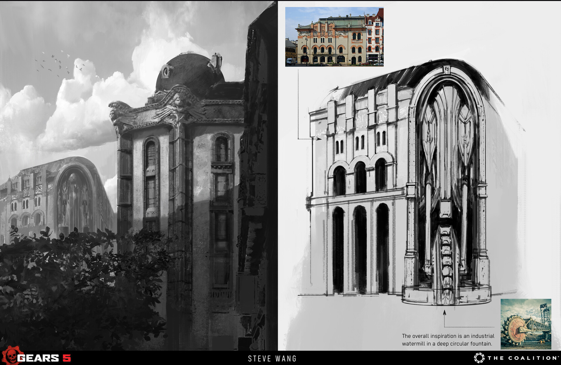 ArtStation - Gears 5 - City Building Exploration