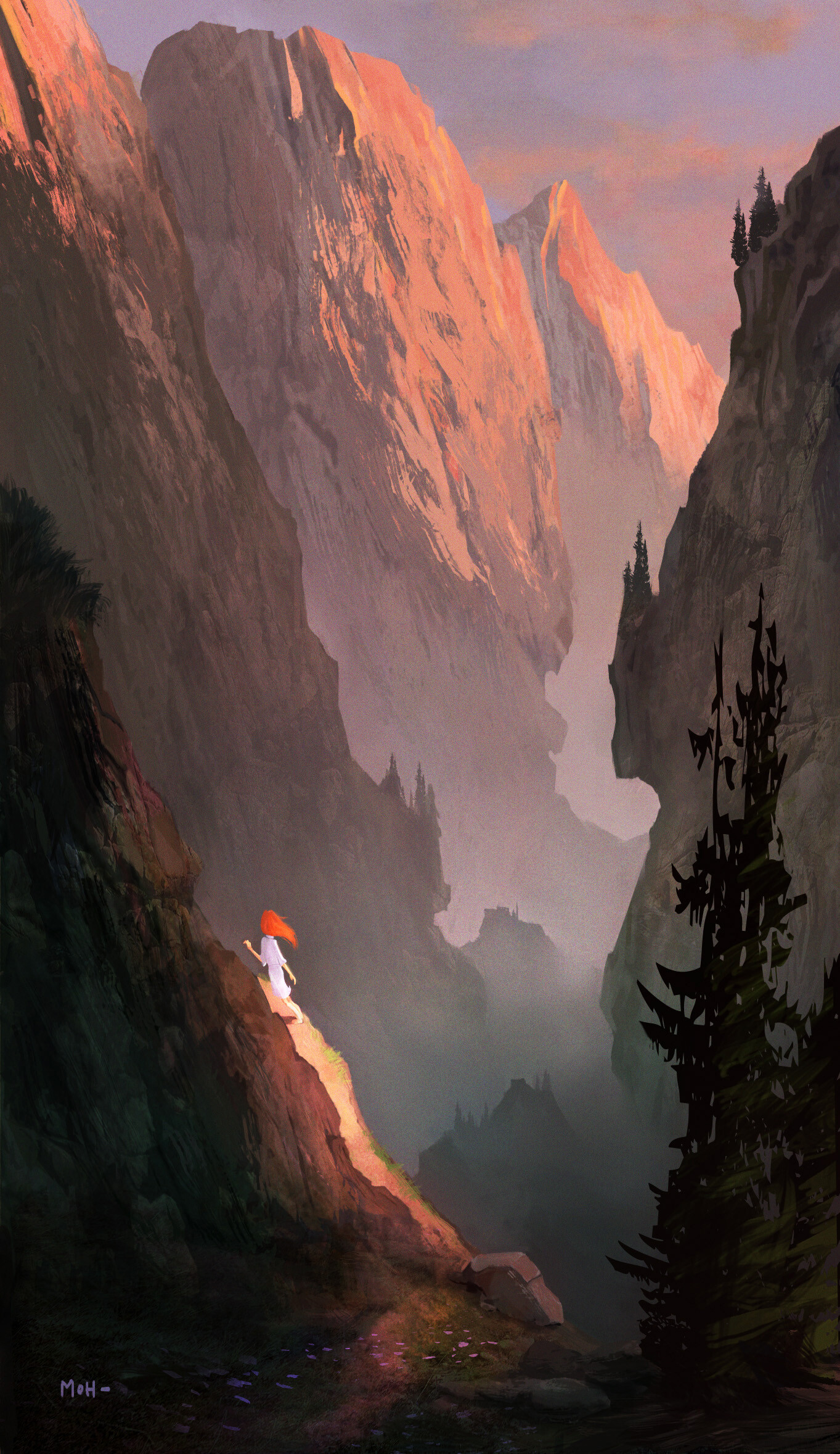 ArtStation - Mountain path