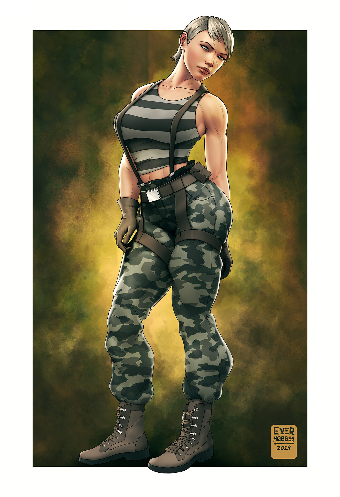 ArtStation - Olga Gurlukovich, Metal Gear Solid