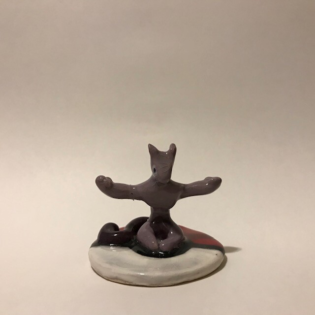 ArtStation - Mewtwo Meditation - Pokemon Fan Art