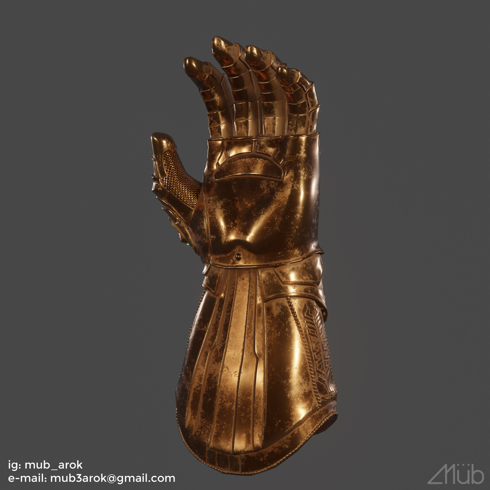 Alfin Mubarok - MCU's Infinity War Gauntlet