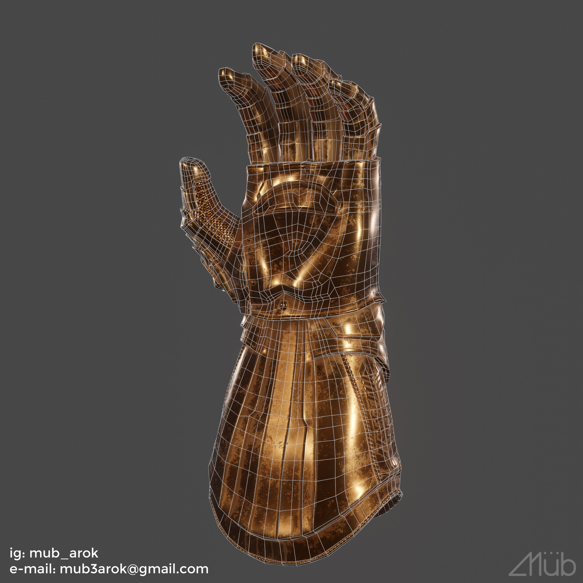 Alfin Mubarok - MCU's Infinity War Gauntlet