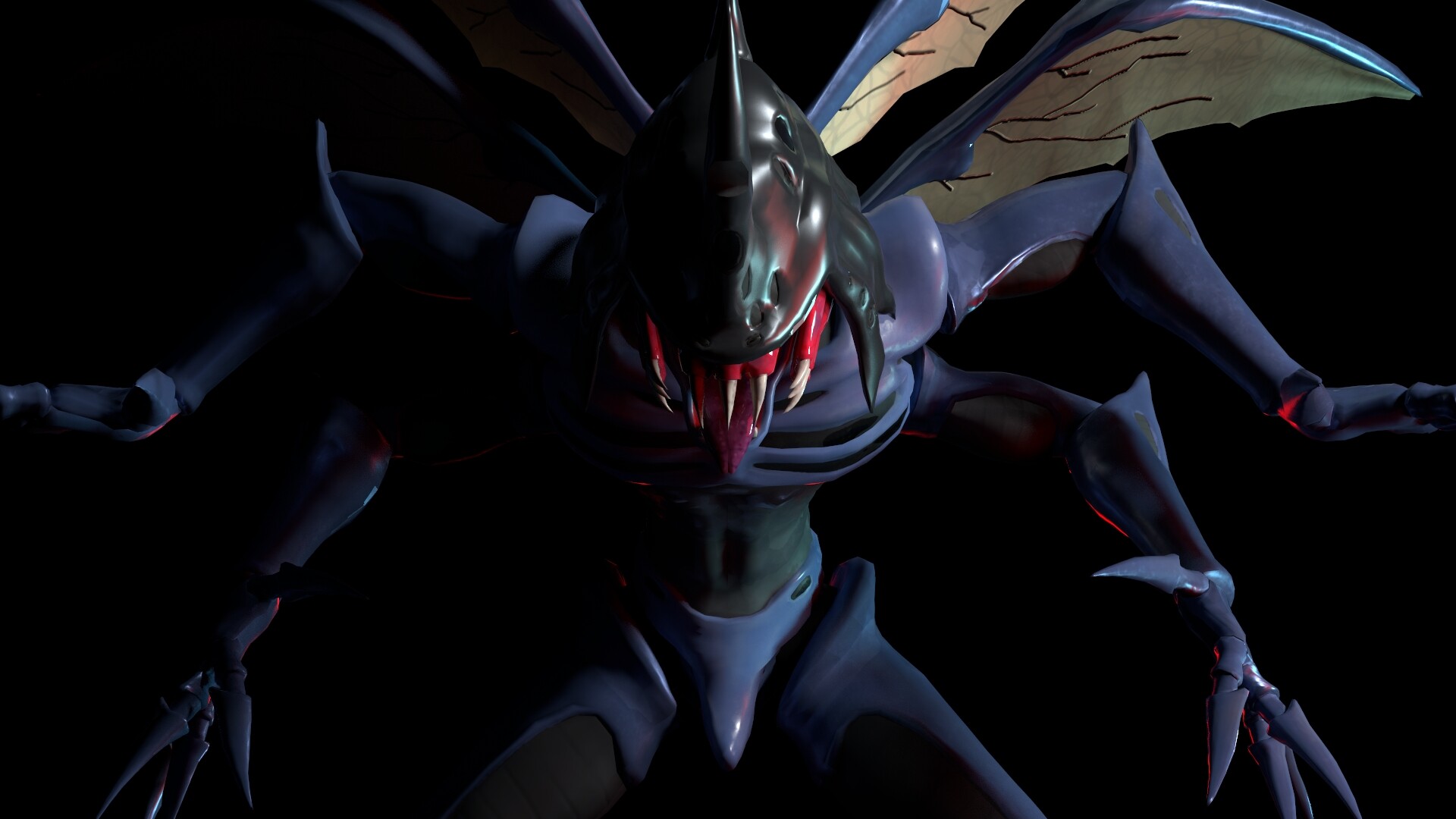 ArtStation - Kabuterimon - Game Character