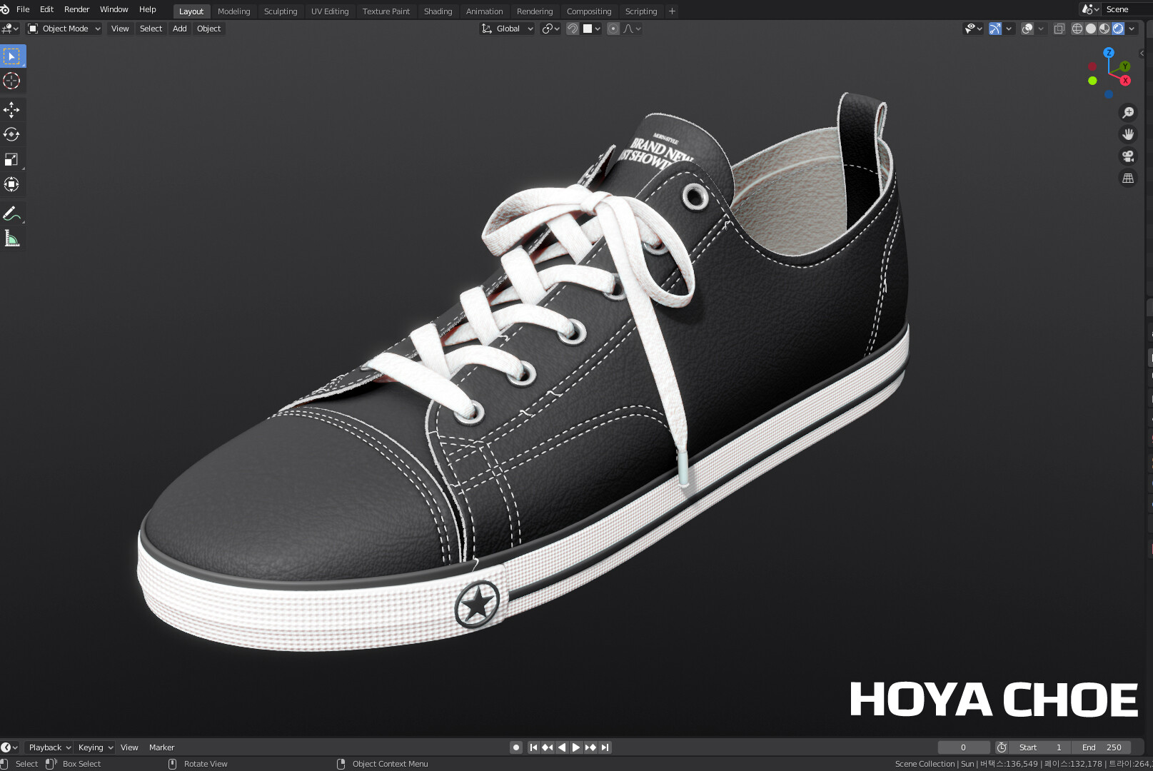 ArtStation - Sneakers modeling