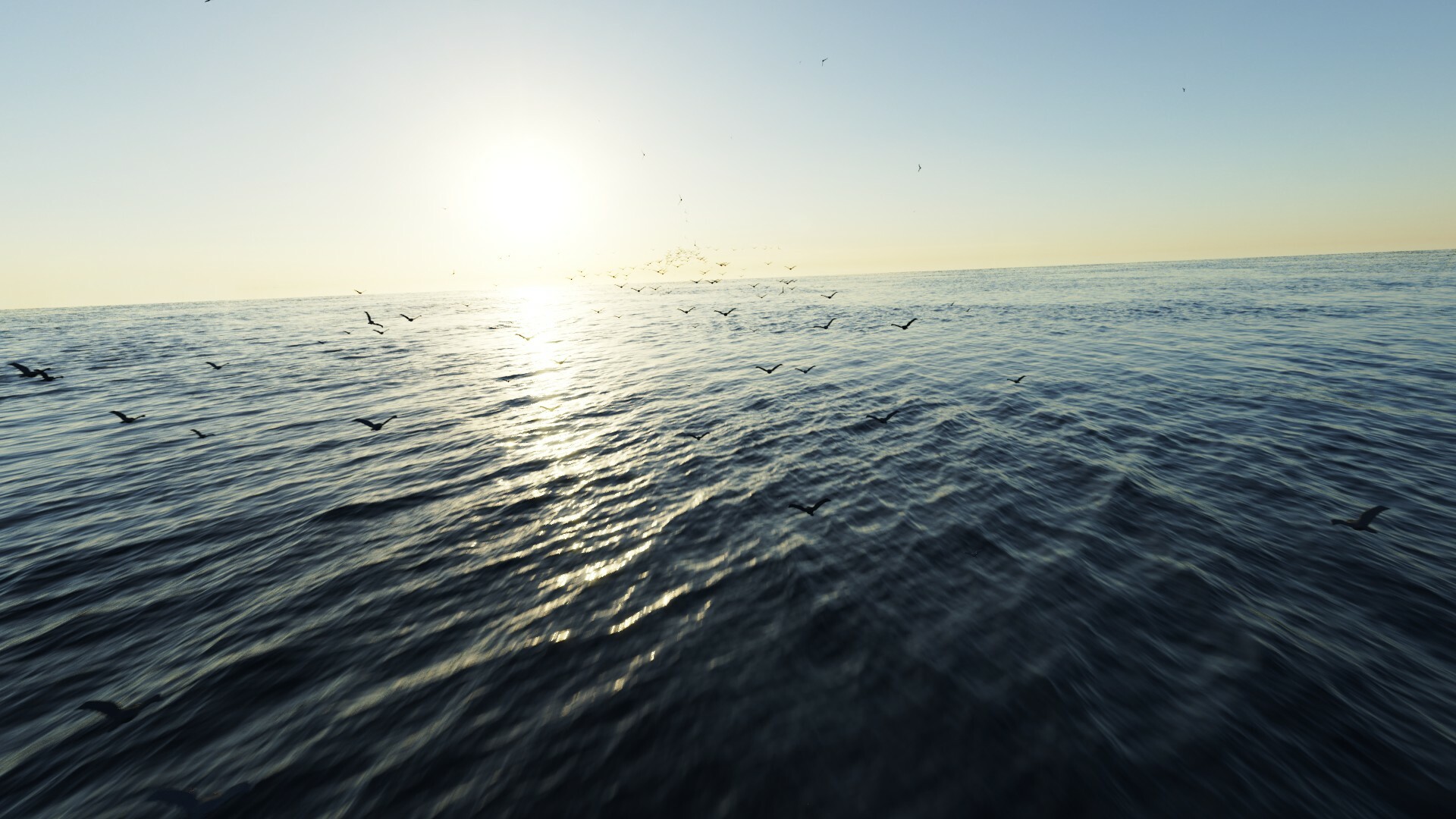 ArtStation - Ocean Sunrise (animation)