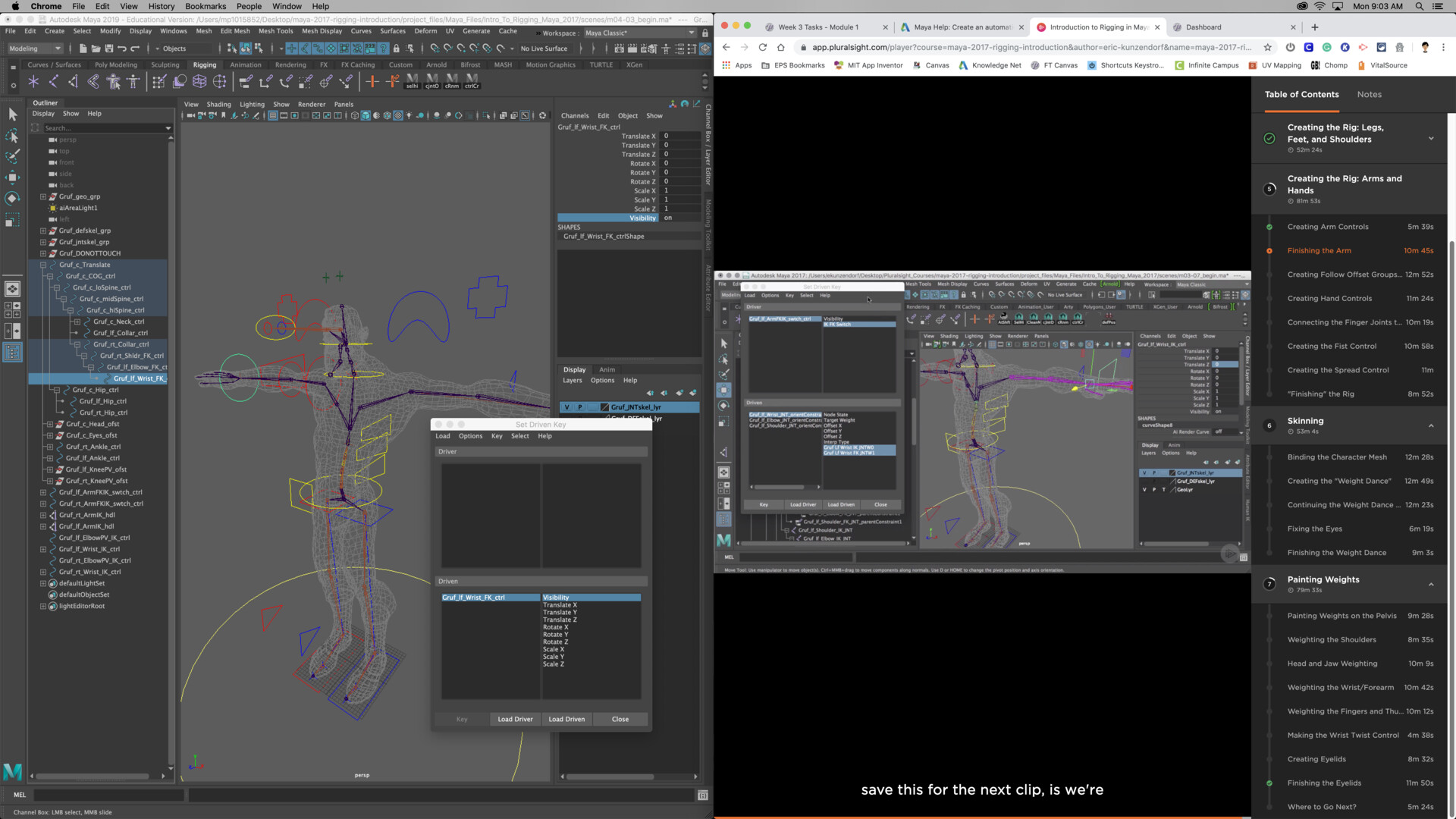Matthew Posa - Creating the Rig: Arms and Hands