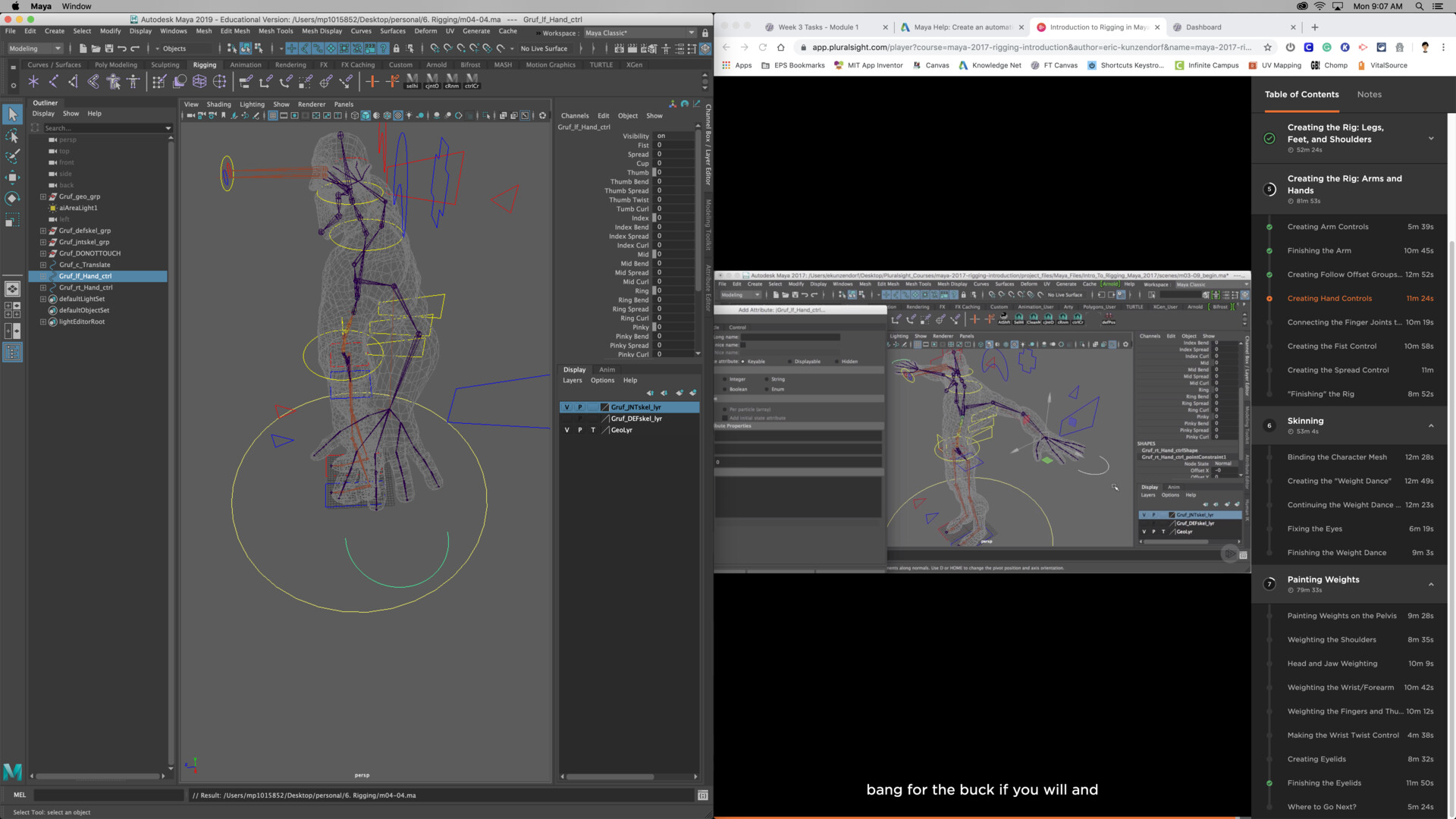 Matthew Posa - Creating the Rig: Arms and Hands