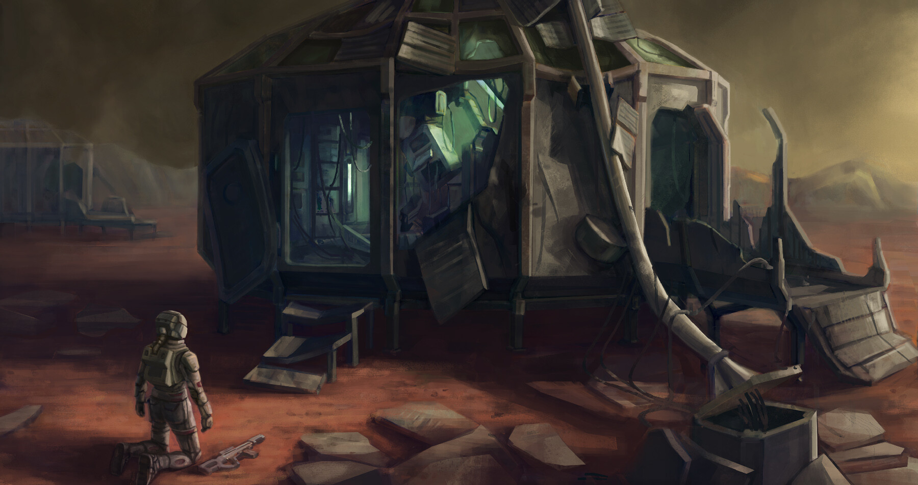 Zenon Broken Space Station