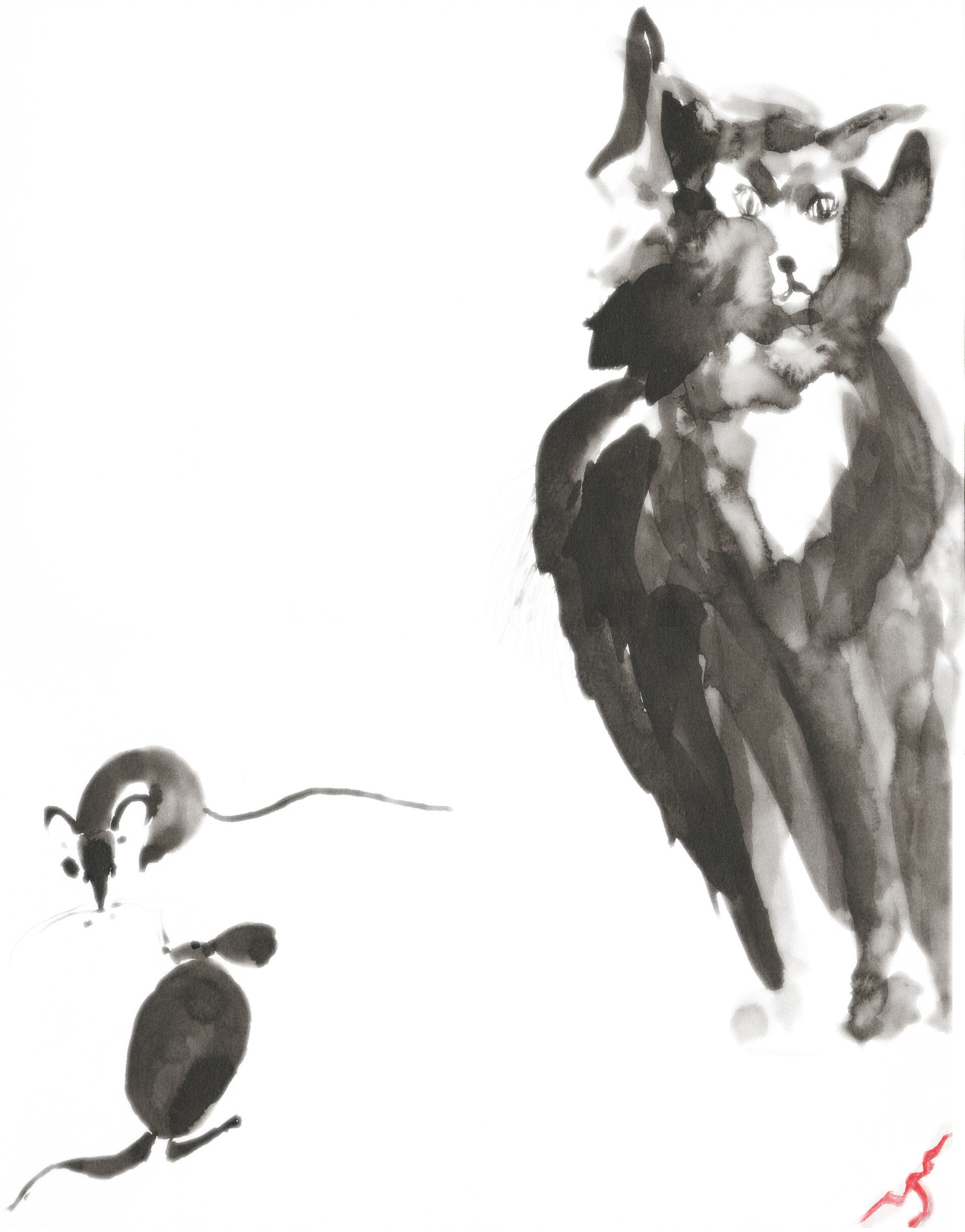 ArtStation - Cat and Mouse