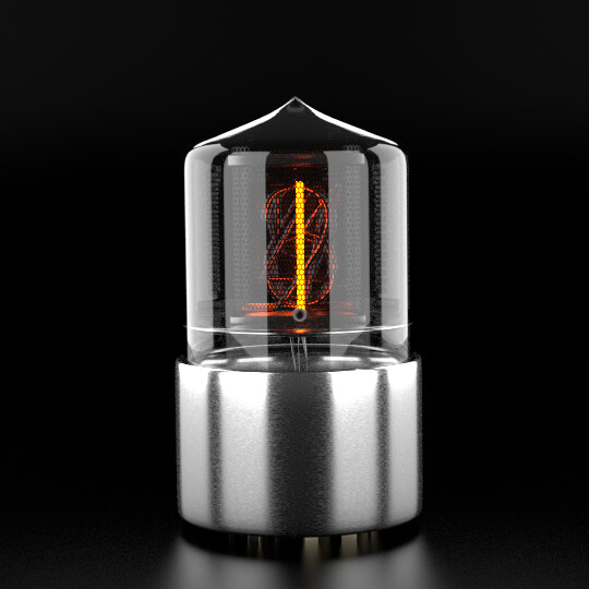 ArtStation - Nixie tube