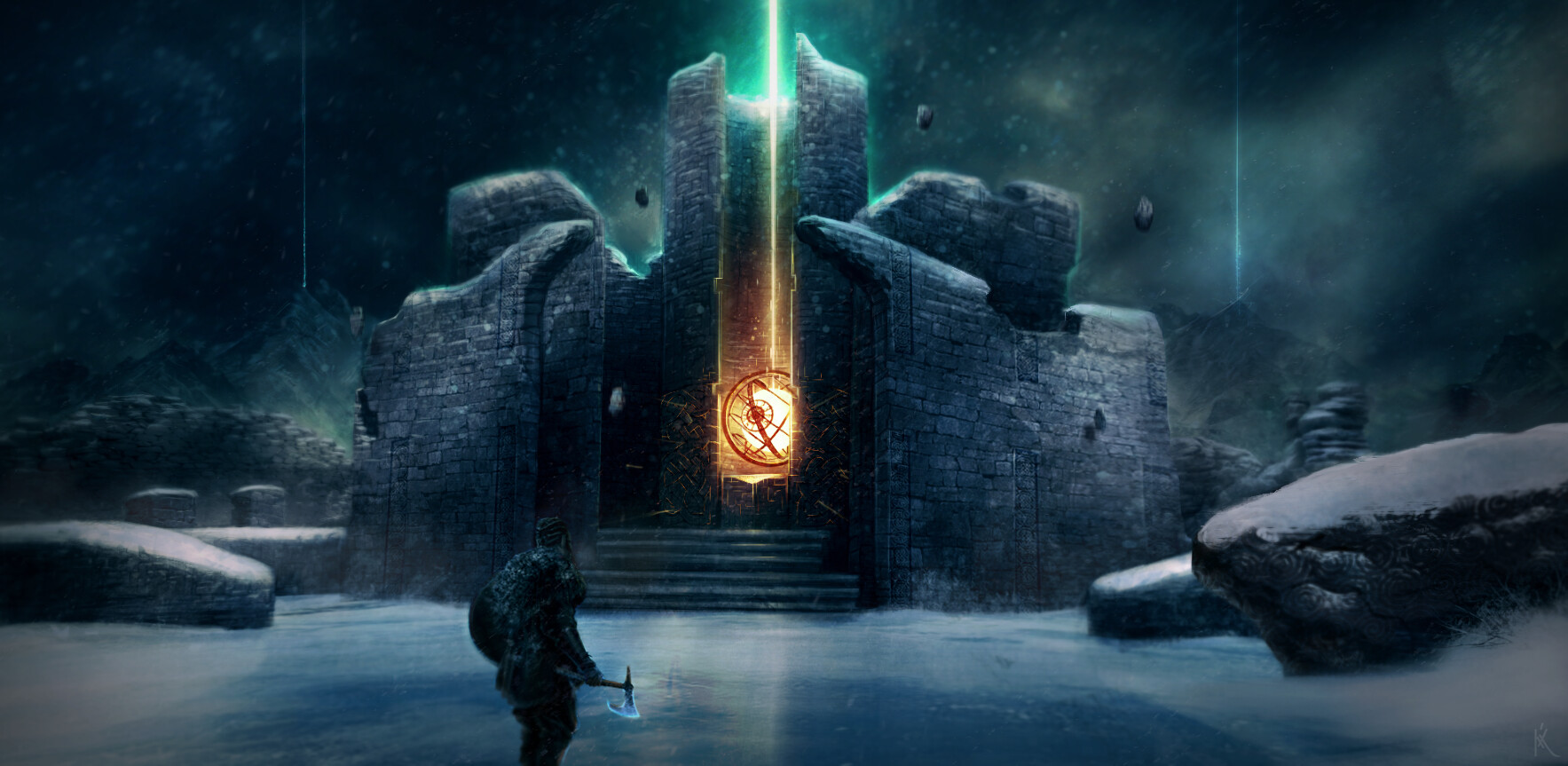 ArtStation - Lit Beacons