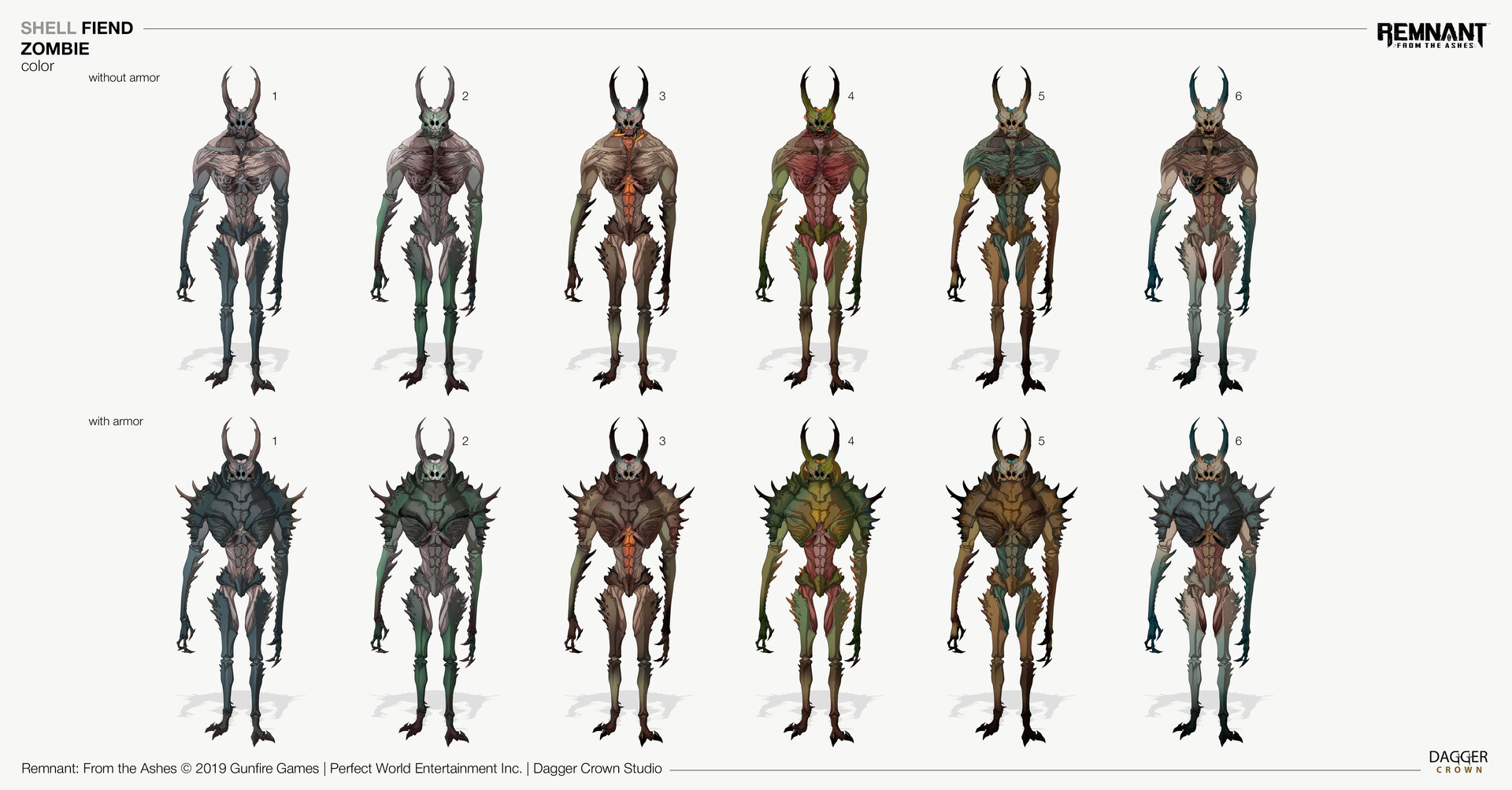 DAGGER CROWN STUDIO - Remnant: From the Ashes | Shell Fiend Zombie