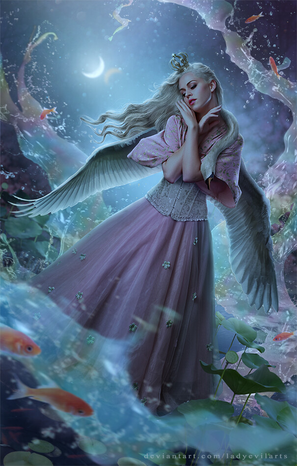 ArtStation - Odette: Transformation