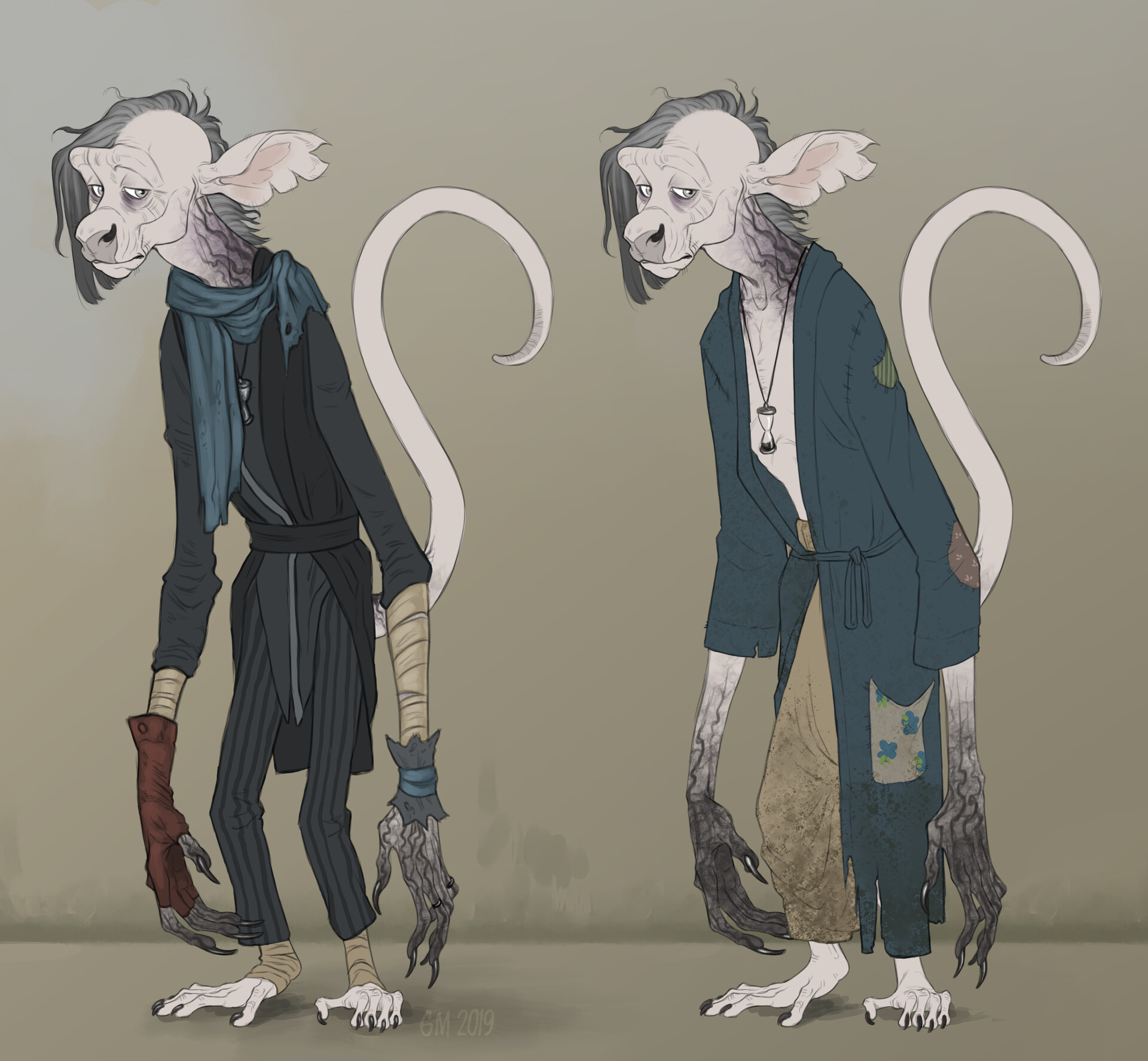 ArtStation - Youmo Clothing redesign