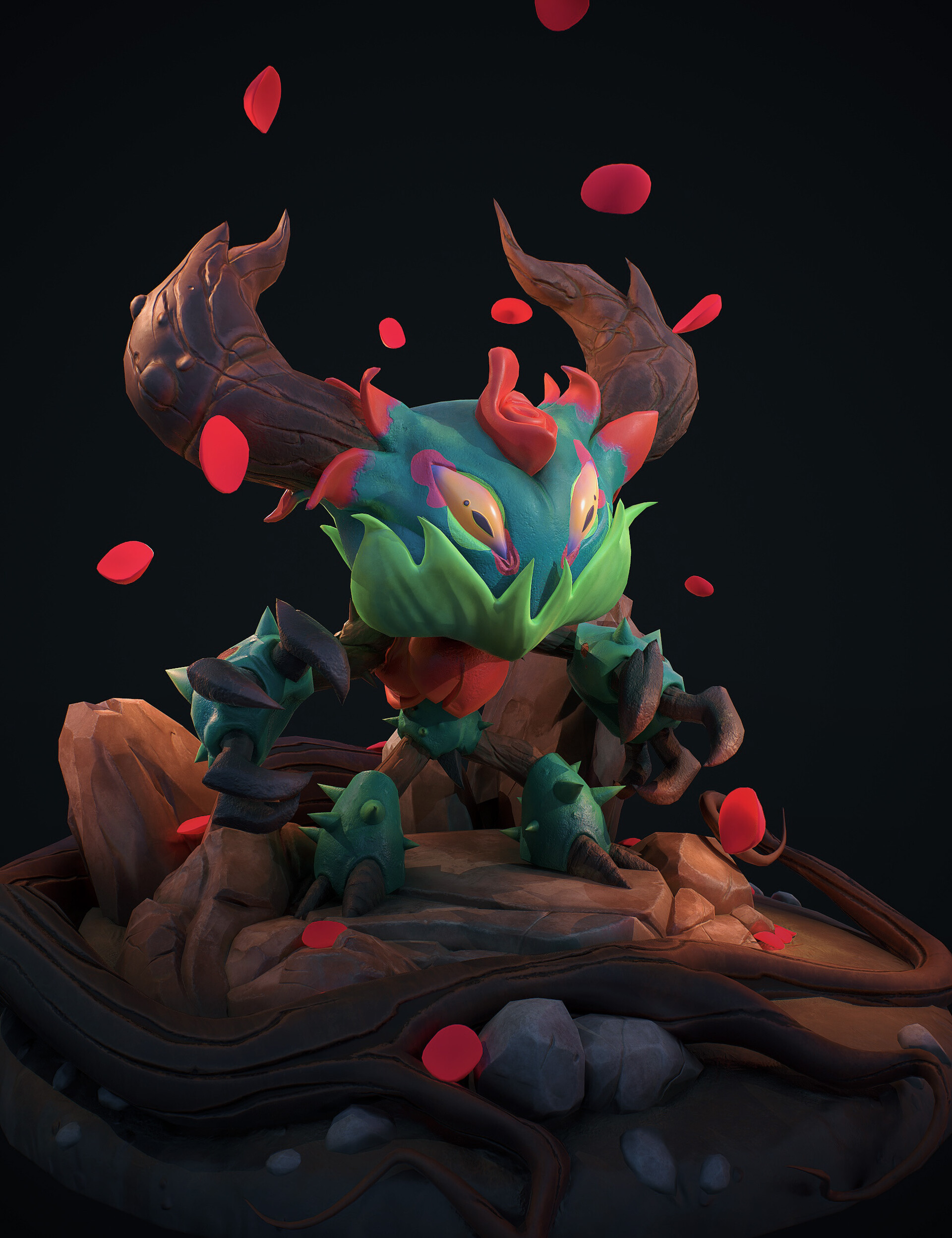 ArtStation - Rose Demon