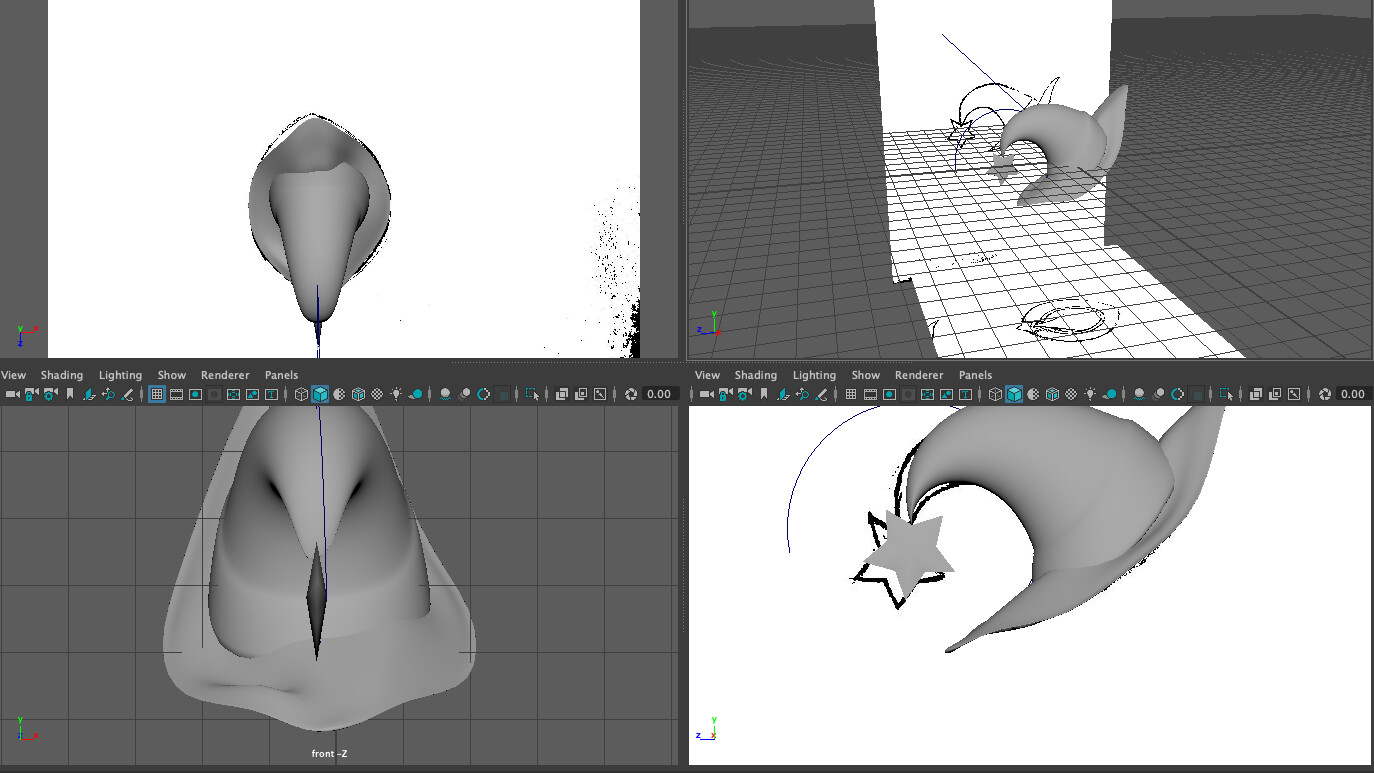 ArtStation - First Model in Maya