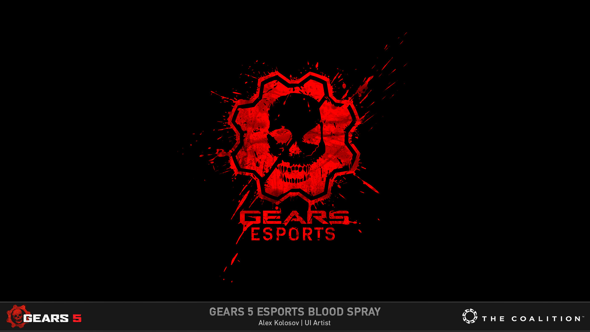 Alexey Kolosov - Gears 5 "ESPORTS" Blood Spray