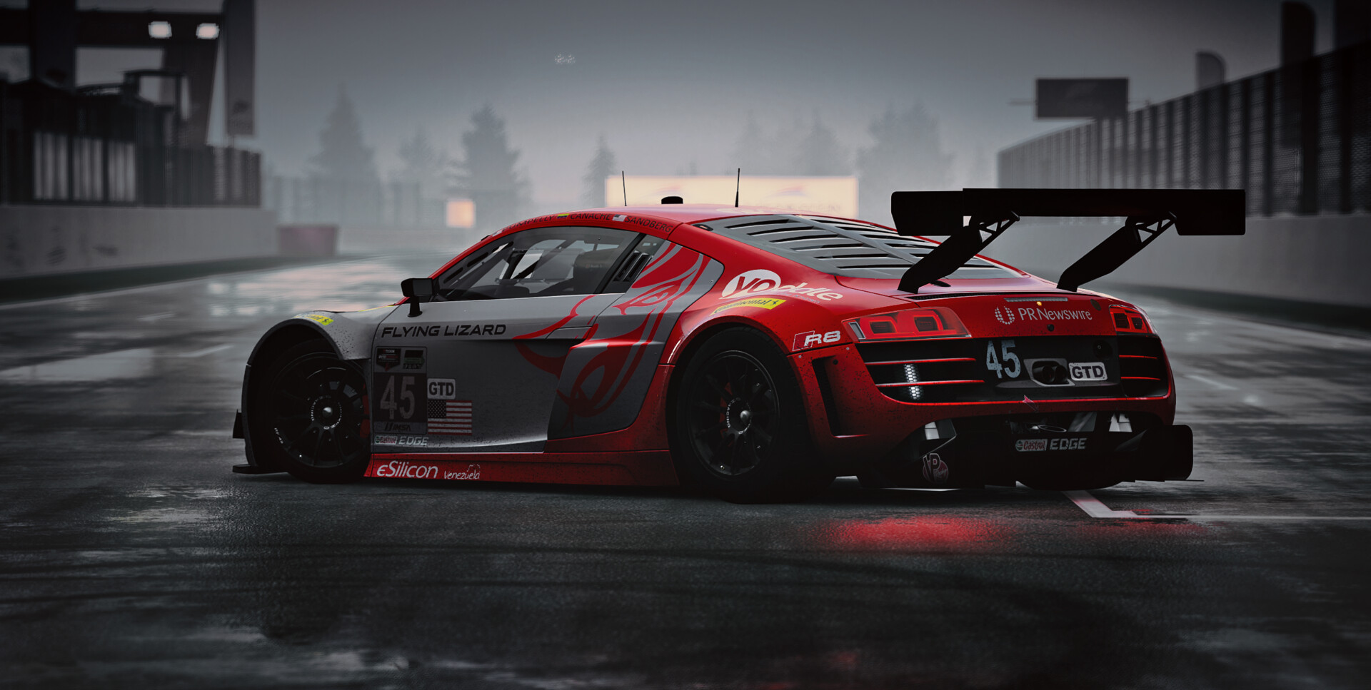 Adnap . - Audi R8 Flying Lizard