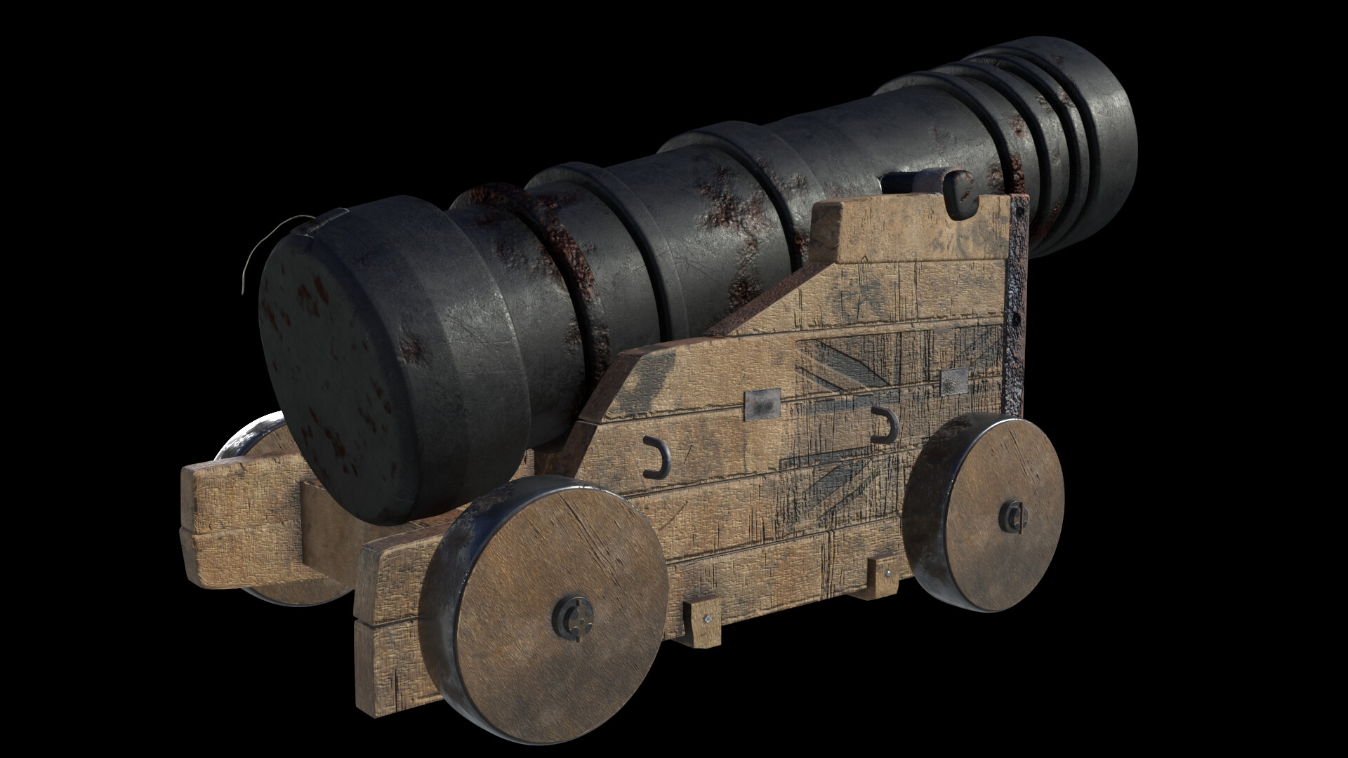 ArtStation - il cannone Britannico - The British cannon