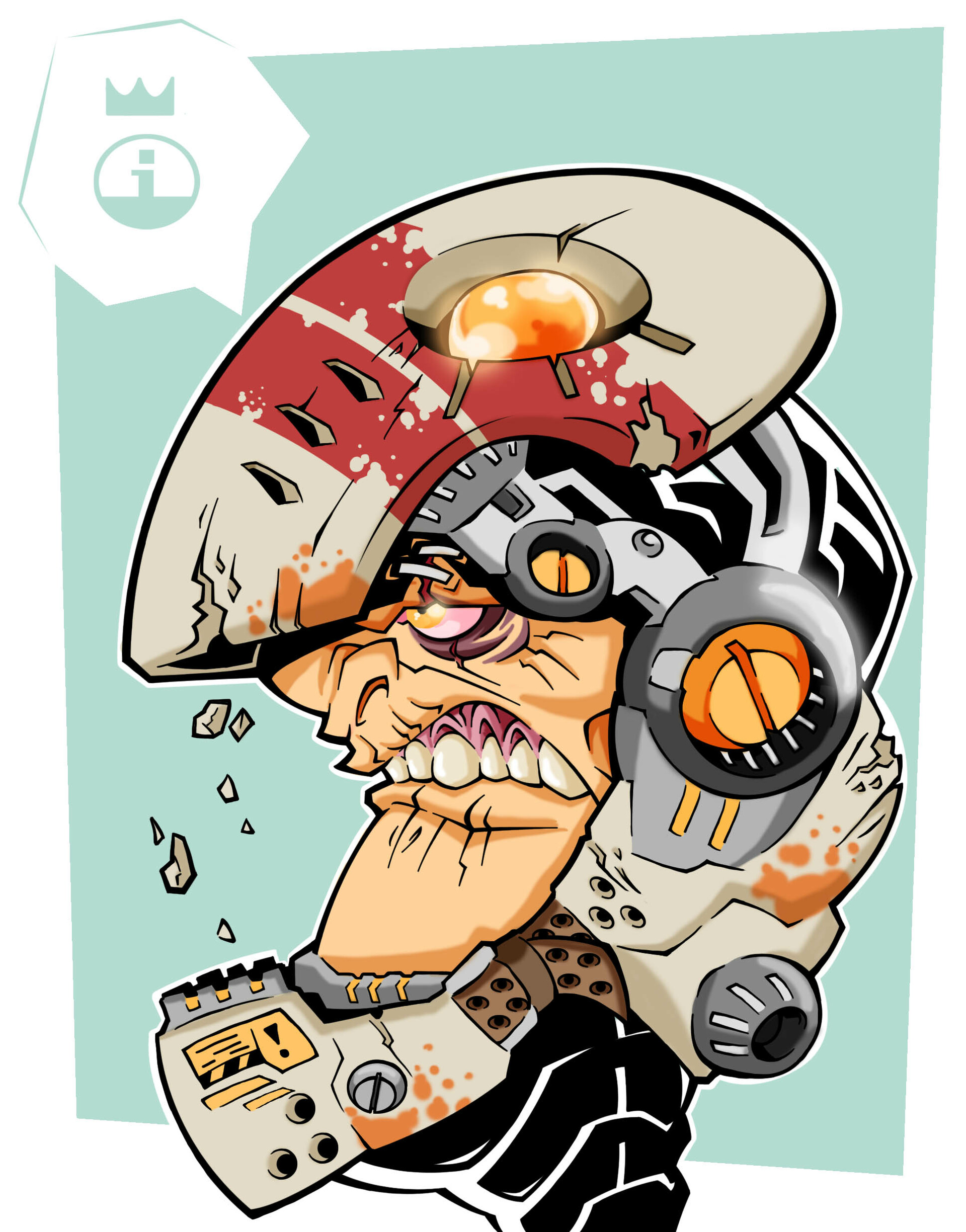 ArtStation - Headgear dude