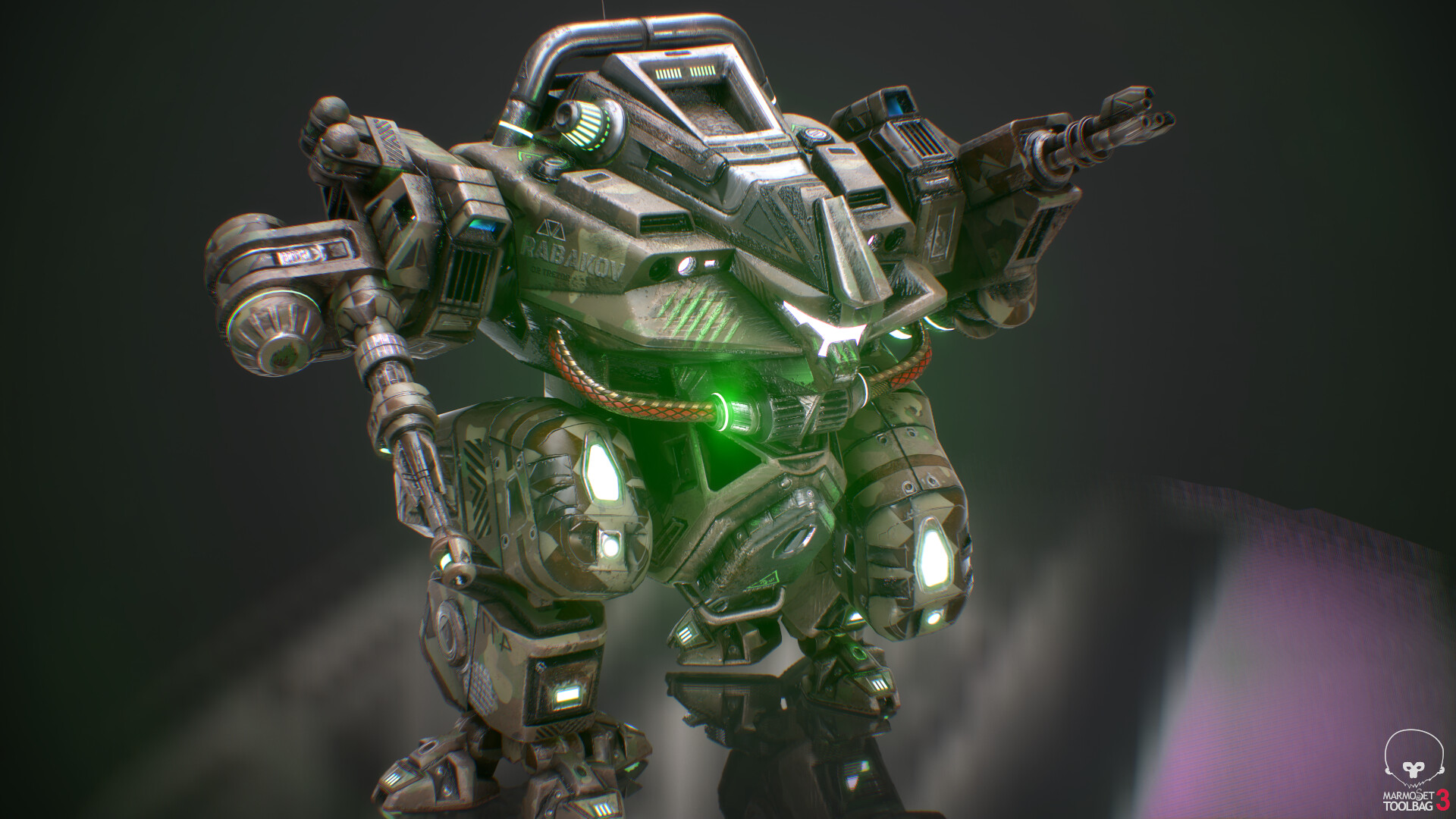 ArtStation - Battle Mech