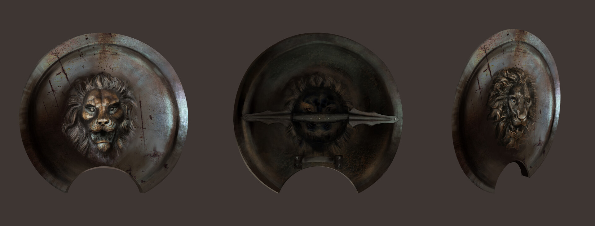 ArtStation - Assassin's Shield Design