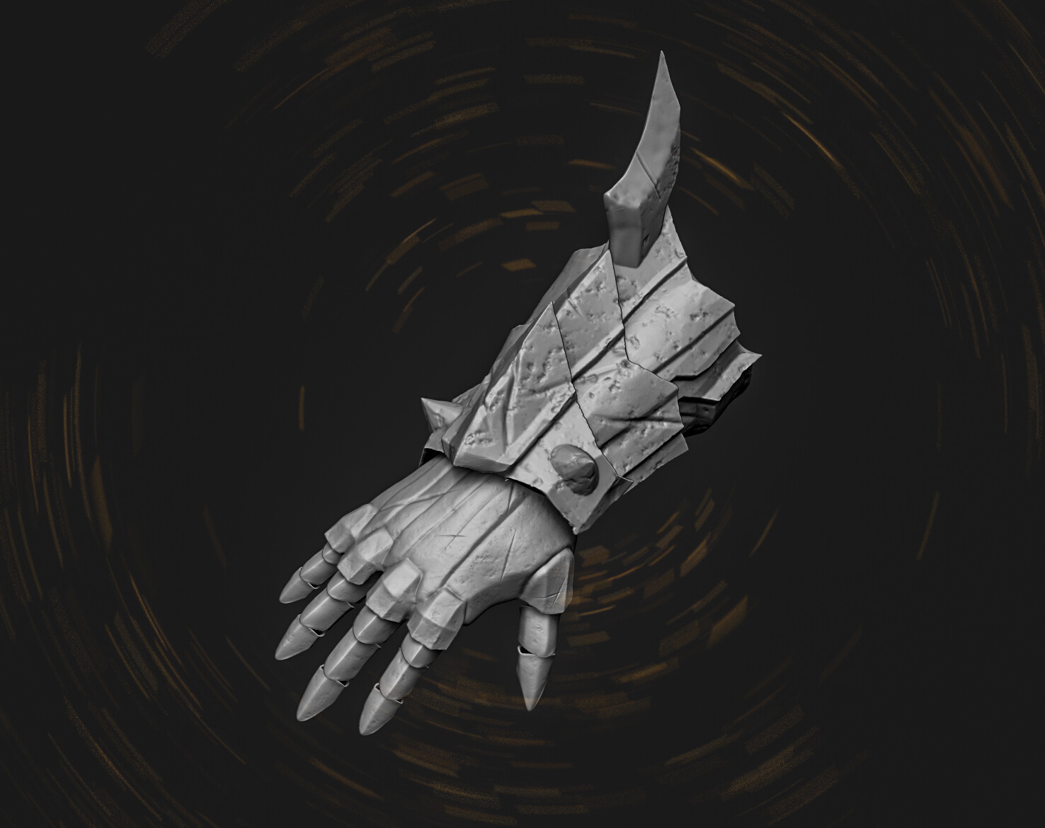 ArtStation - War_power gauntlet_WOW