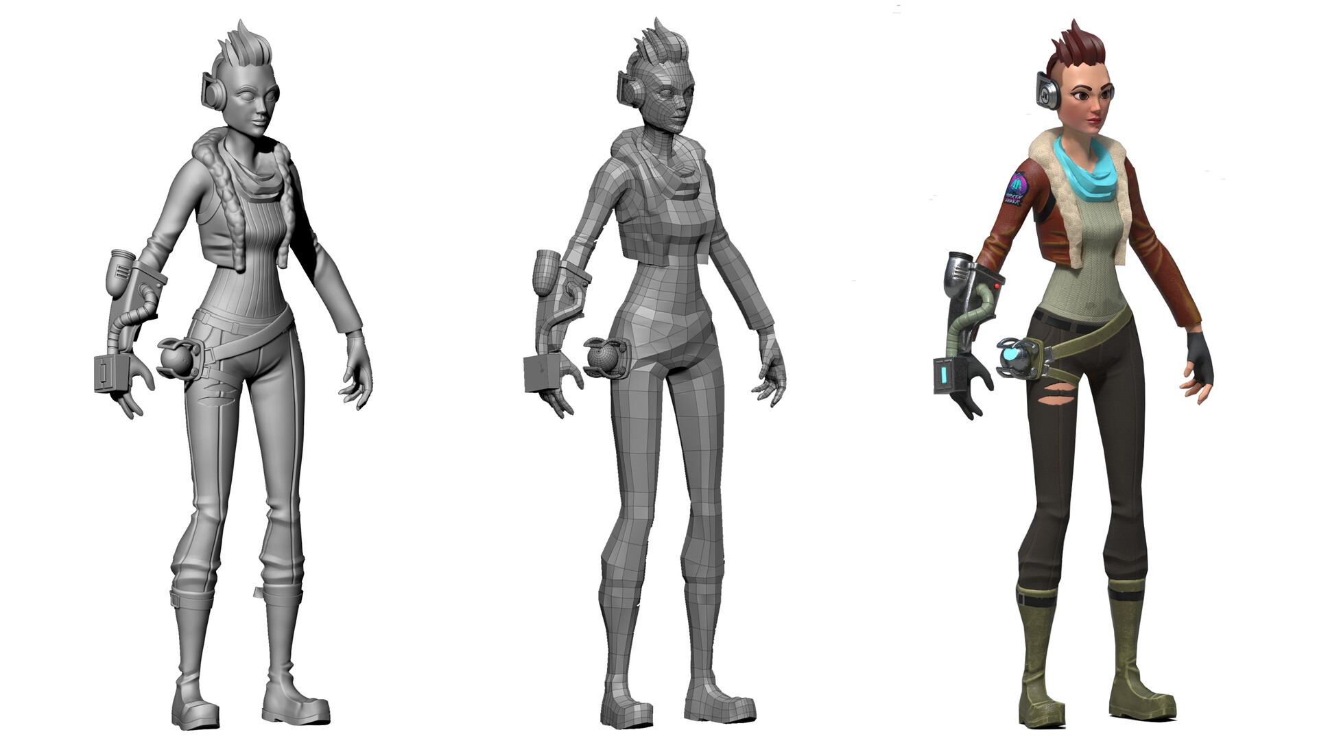 Jagrut Kaptan - FANART Fortnite - Female Outlander