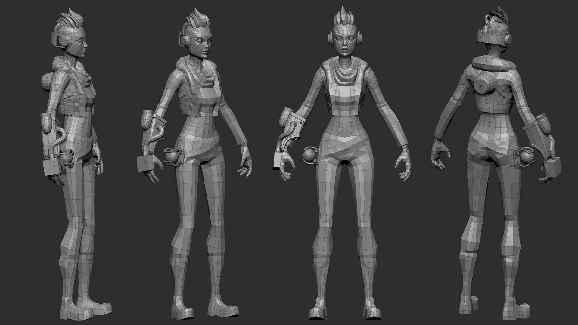 Jagrut Kaptan - FANART Fortnite - Female Outlander