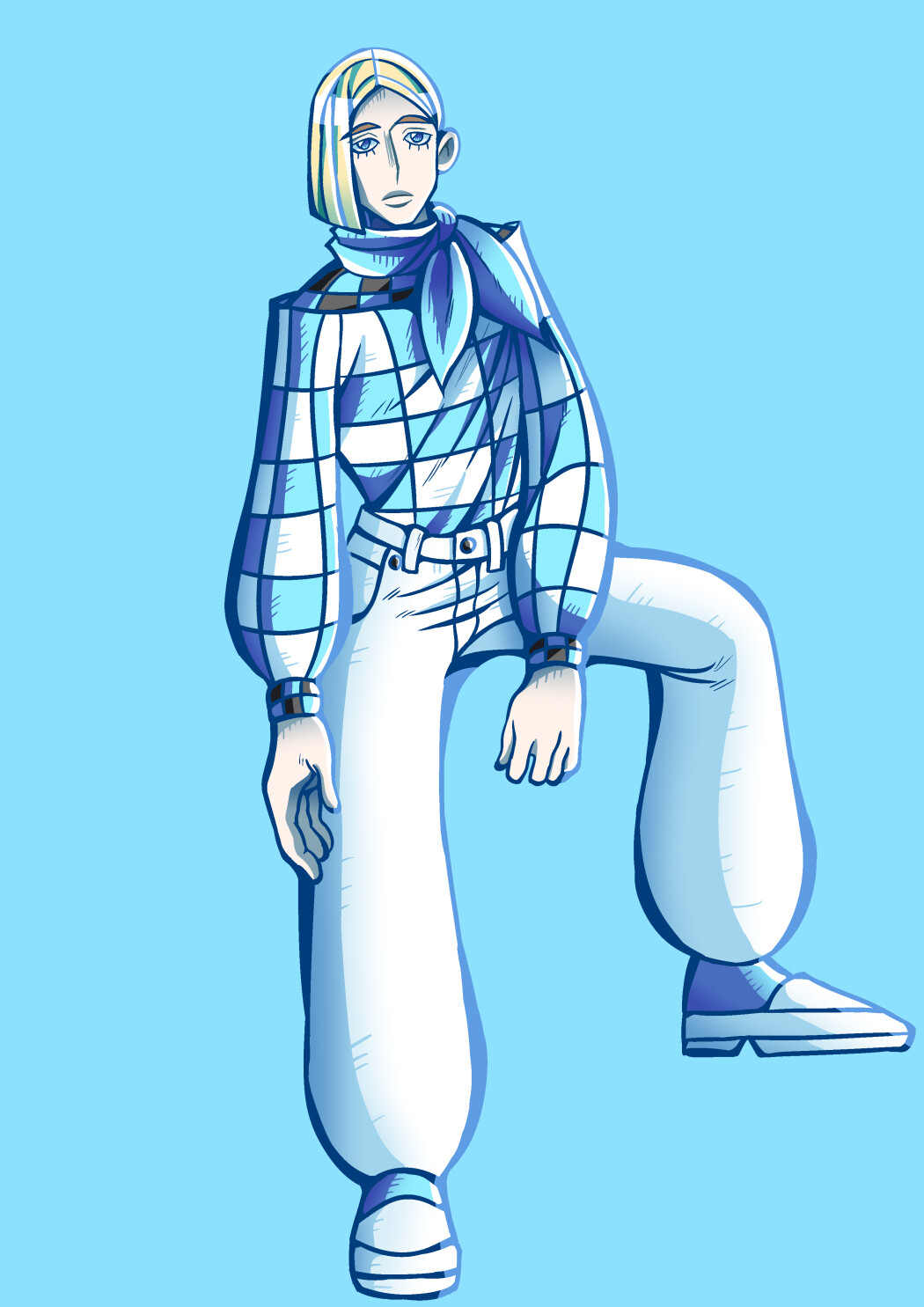 ArtStation - Blue Man