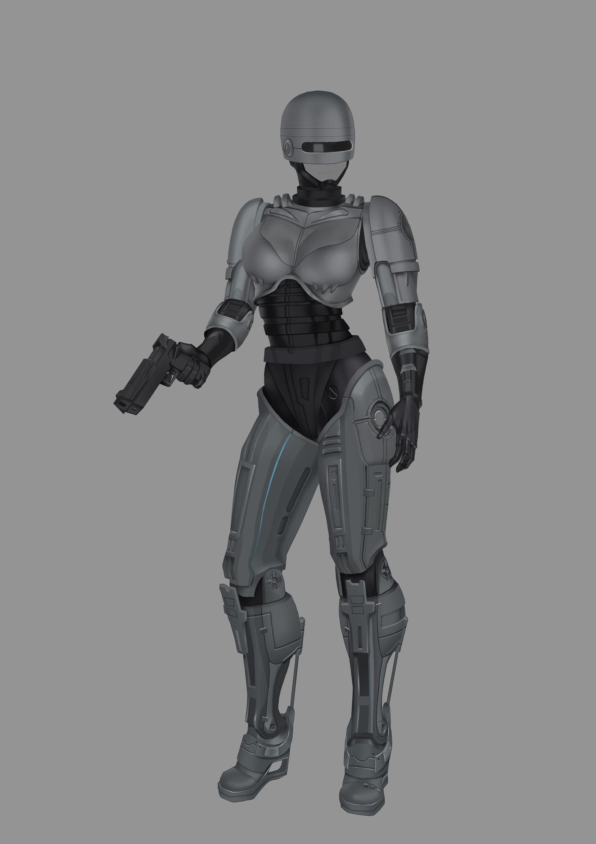 Audia Pahlevi - Robocop Girl