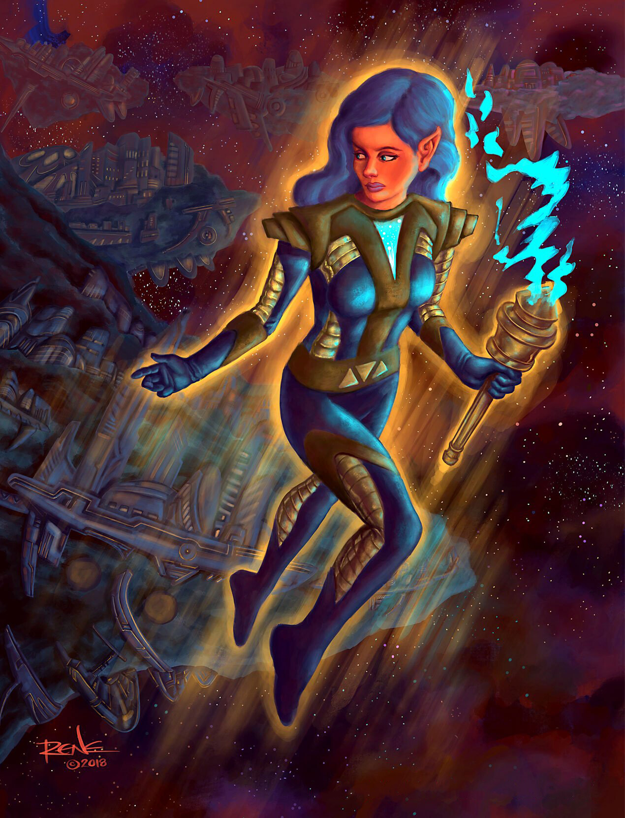 ArtStation - Nenael - Ethereal Guard