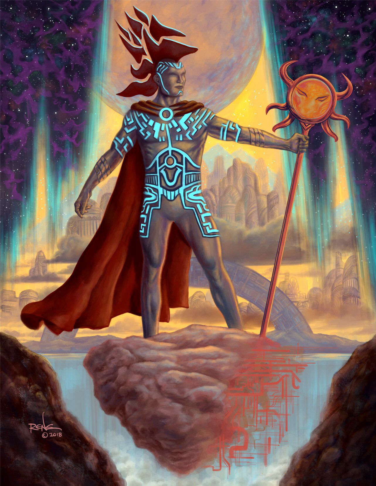 ArtStation - Nodeoknakama - Ethereal Guard