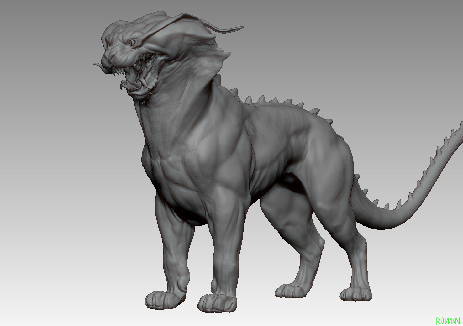 Sam Rowan - Fantastic Beast 2 : Crime of Grindelwald - Zouwu Concept art