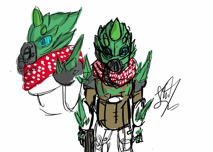 ArtStation - Crota hunter armor