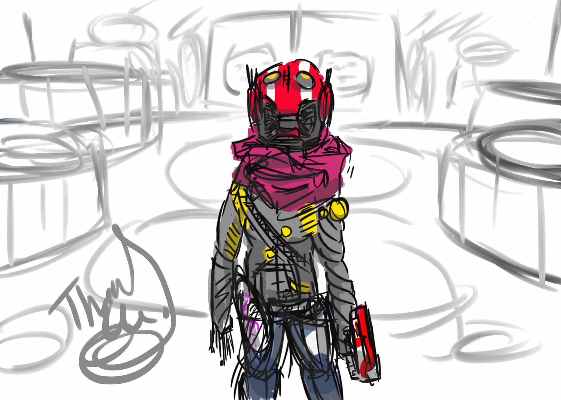 ArtStation - Red the Exo